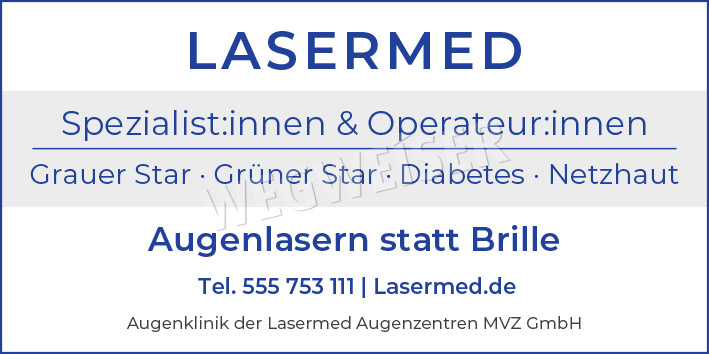 Augenheilkunde, Augenarzt Berlin Siemensstadt - WEGWEISER aktuell