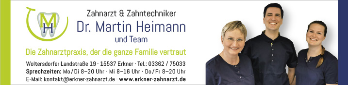 Zahnärzte Hoppegarten OT Hönow - WEGWEISER aktuell