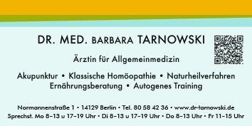 Homöopathie (Ärzte) Berlin Zehlendorf - WEGWEISER aktuell